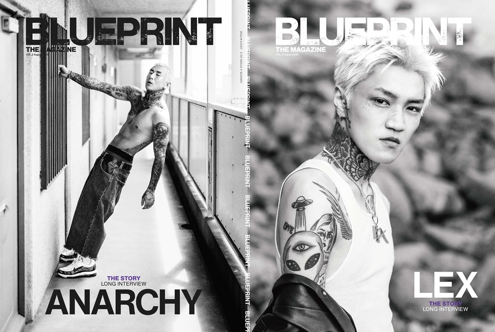 ANARCHYとLEXがW表紙の「BLUEPRINT THE MAGAZINE」発売 1万字超の独占インタビューでラッパー達の素顔に迫る | Mikiki by TOWER RECORDS