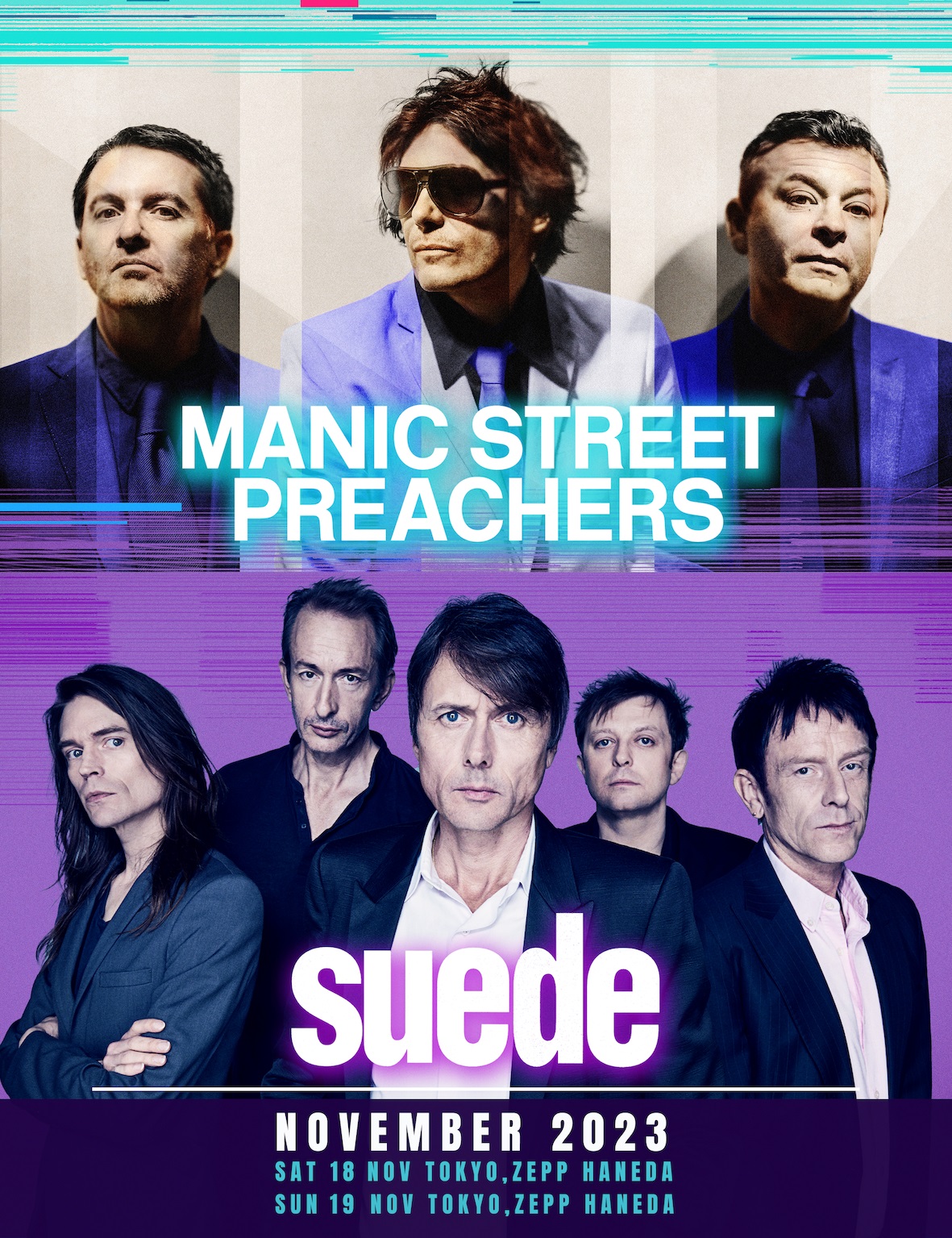 マニック・ストリート・プリーチャーズ（Manic Street Preachers）とスウェード（Suede）が11月に来日、Wヘッドライン ...
